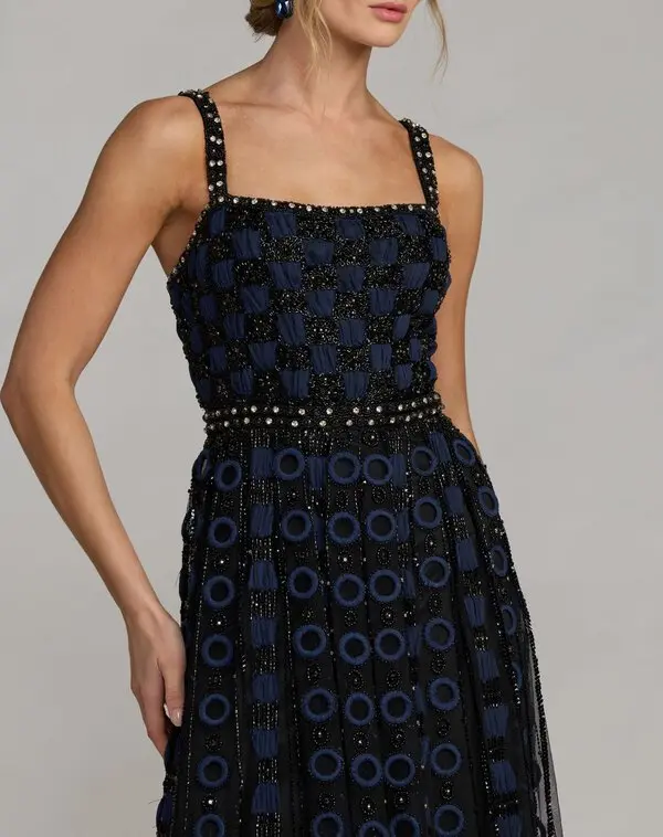 MAC DUGGAL COLLECTION Embellished Sleeveless A-line Gown