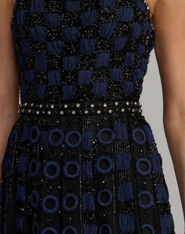 MAC DUGGAL COLLECTION Embellished Sleeveless A-line Gown