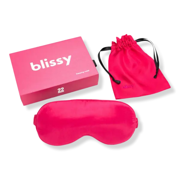 BLISSY Sleep Mask - Hibiscus