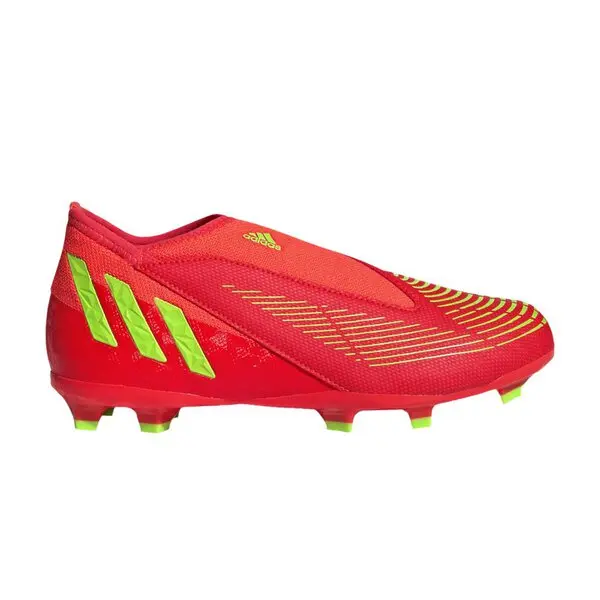Adidas Predator Edge.3 Laceless Fg J 'game Data Pack - Red