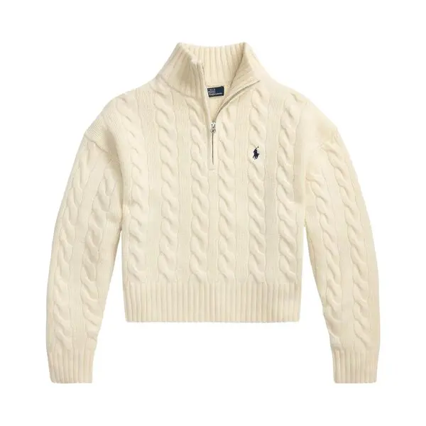 Polo Ralph Lauren Mock Neck Sweater Pullover 'authentic