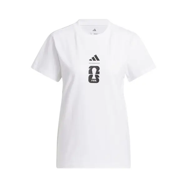Adidas Fifa World Cup 26 Match Ball Graphic T-shirt - White