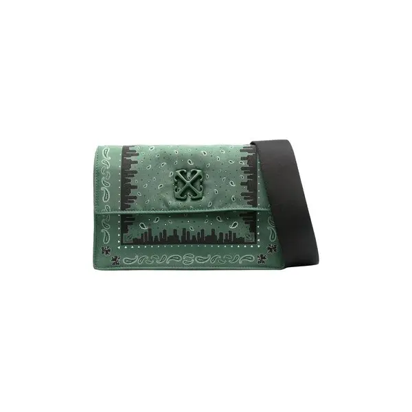 Off-White Jitney 1.4 Messenger Bag - Green