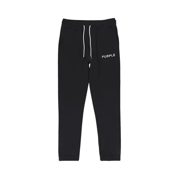 PURPLE BRAND French Terry Jogger - Black