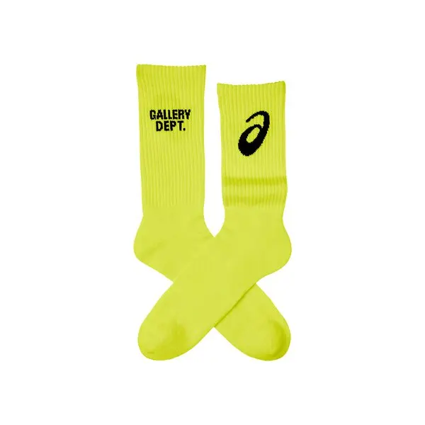 GALLERY DEPT. X Asics Socks 'safety - Yellow