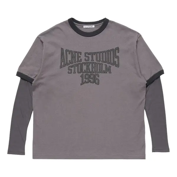Acne Studios Layered Long-sleeve T-shirt - Purple