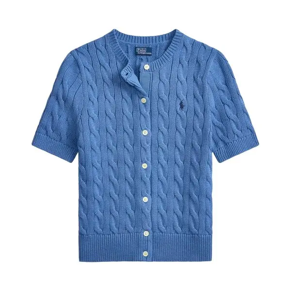 Polo Ralph Lauren Sweater Cardigan 'nimes - Blue