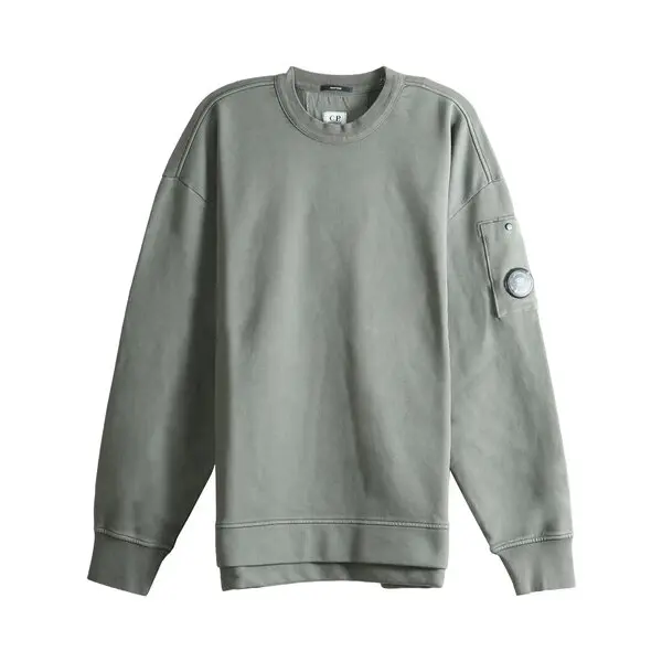 C.P. COMPANY Crewneck Sweatshirt With Lens Detail