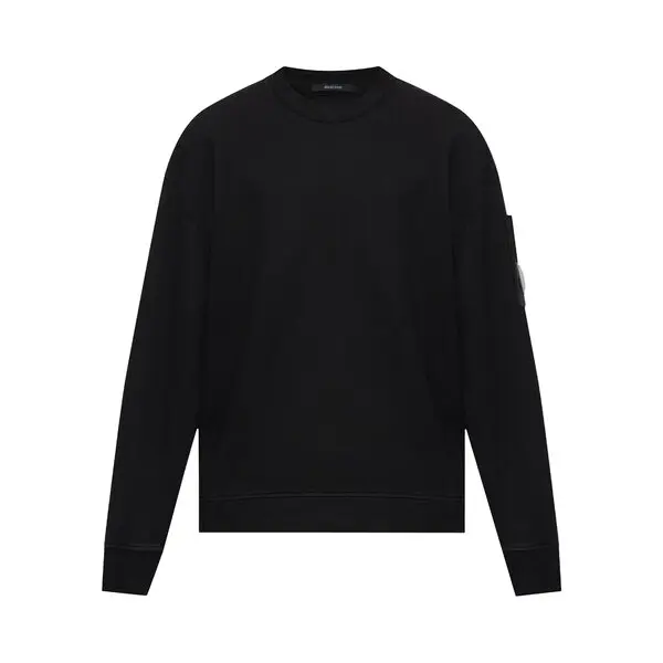 C.P. COMPANY Crewneck Sweatshirt With Lens Detail