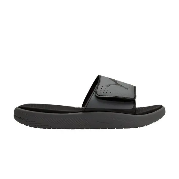 PUMA Softride Slide Steel Grey - Black
