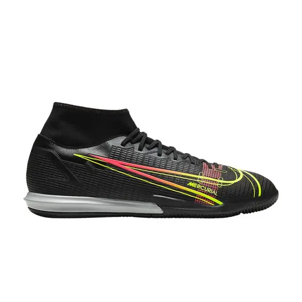 Nike Mercurial Superfly 8 Academy Ic Cyber - Black