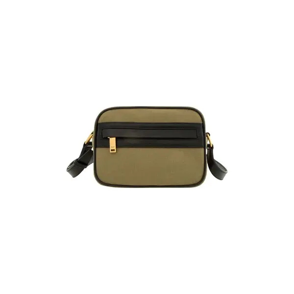 Saint Laurent Camp Small Camera Bag 'fern/black