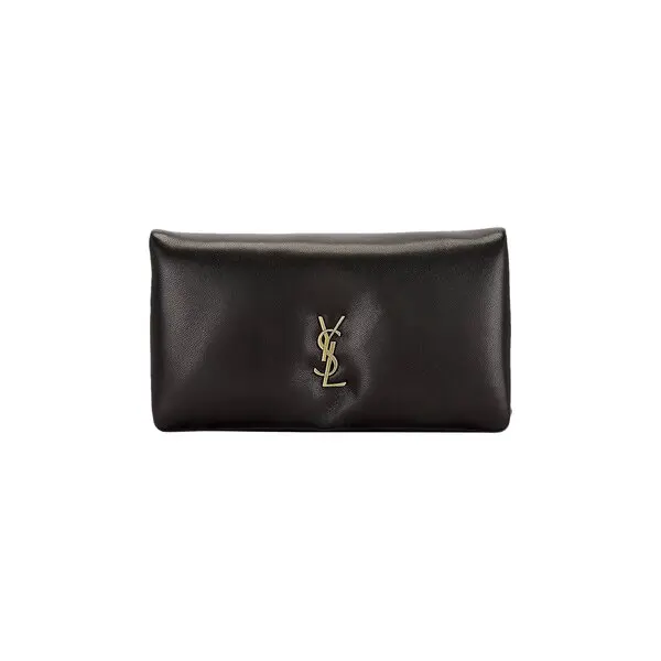 Saint Laurent Large Bi-fold Wallet 'noir - Black