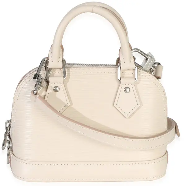 LOUIS VUITTON Epi Nano Alma Shoulder Bag - Beige