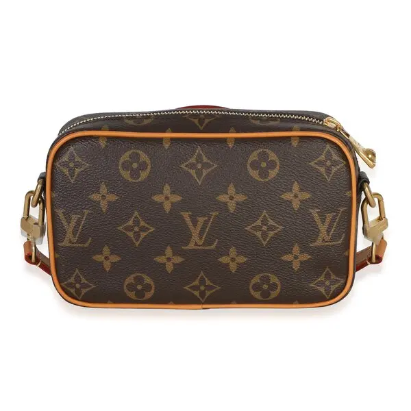 LOUIS VUITTON Monogram Canvas Trocadero Wearable Wallet