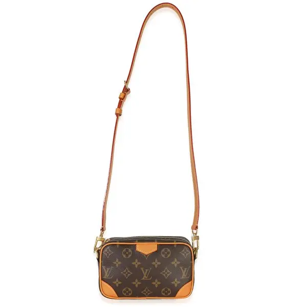 LOUIS VUITTON Monogram Canvas Trocadero Wearable Wallet