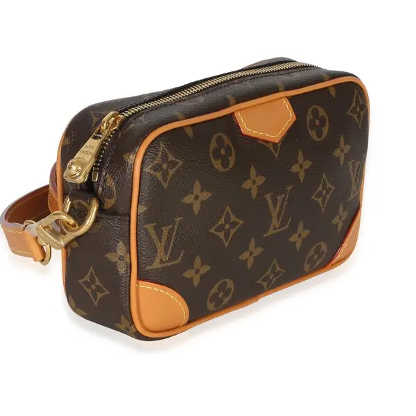 LOUIS VUITTON Monogram Canvas Trocadero Wearable Wallet - Brown