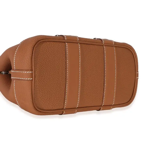 Hermès Neo 23 Top Handle Bag In Leather - Brown