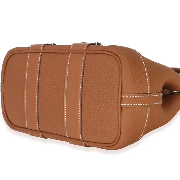 Hermès Neo 23 Top Handle Bag In Leather - Brown