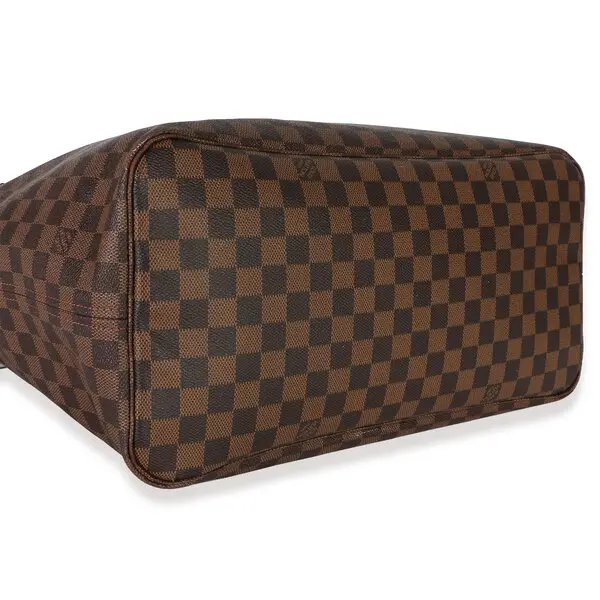 LOUIS VUITTON Damier Ebene Canvas Neverfull Gm Tote - Brown