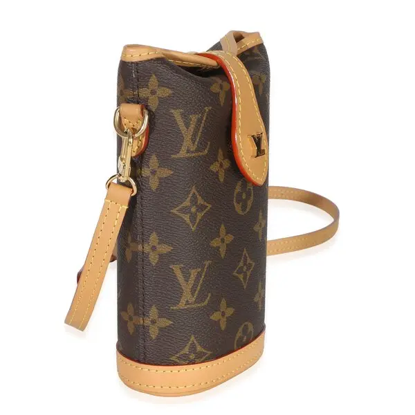 LOUIS VUITTON Monogram Canvas Fold Pouch