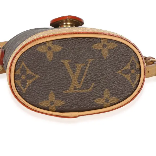 LOUIS VUITTON Monogram Canvas Fold Pouch