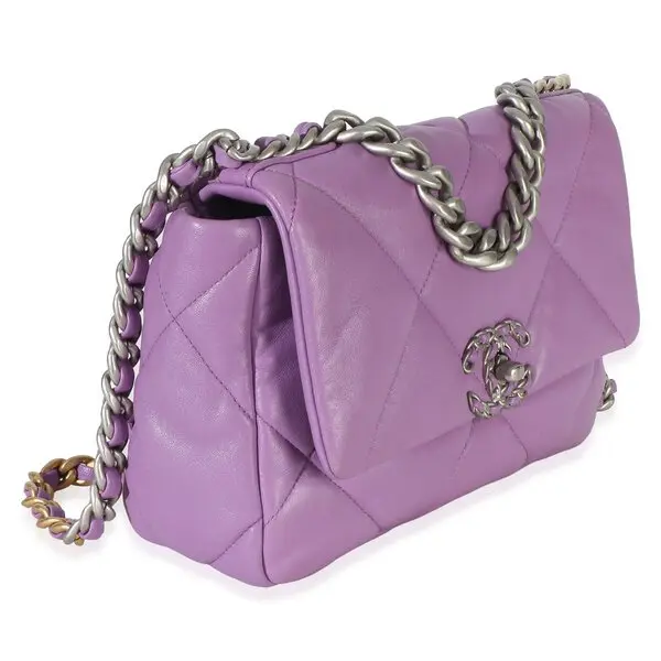 Chanel Quilted Lambskin 19 Flap Bag