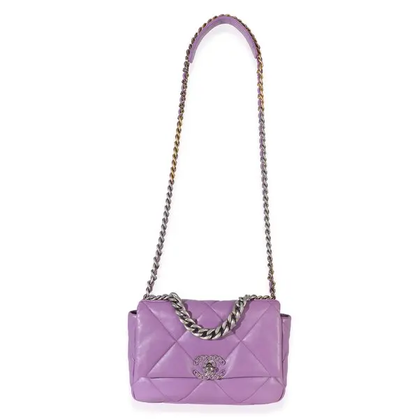 Chanel Quilted Lambskin 19 Flap Bag