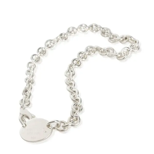 Tiffany & Co. Sterling Silver Return To Heart Pendant Necklace