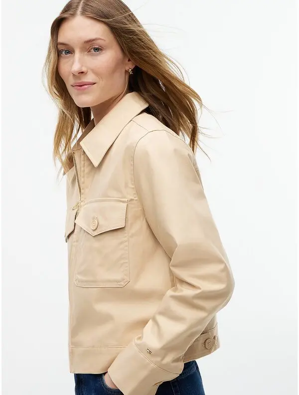 Tommy Hilfiger Lightweight Twill Chino Zip Jacket