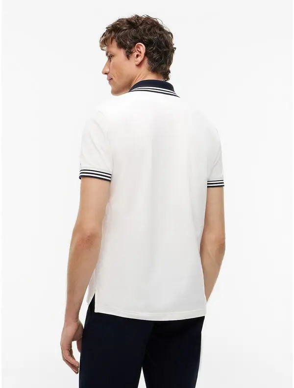 Tommy Hilfiger Regular Fit Circle Logo Tipped Polo