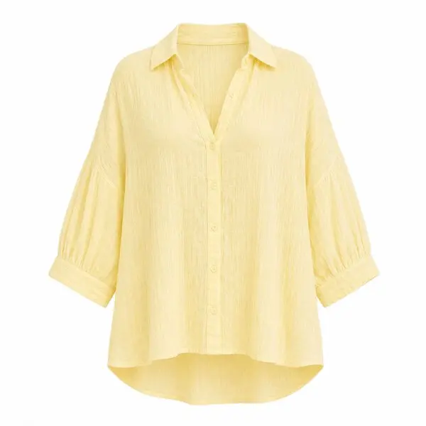 MUCHE & MUCHETTE Nila Shirt - Yellow