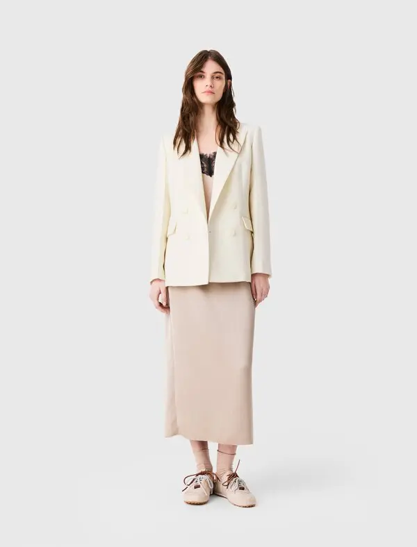 Maje Double-breasted Suit Jacket