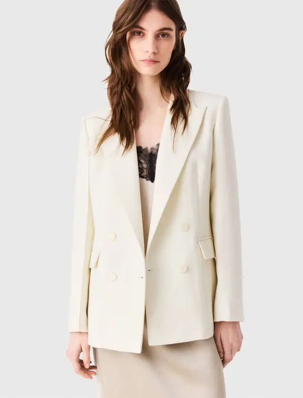 Maje Double-breasted Suit Jacket