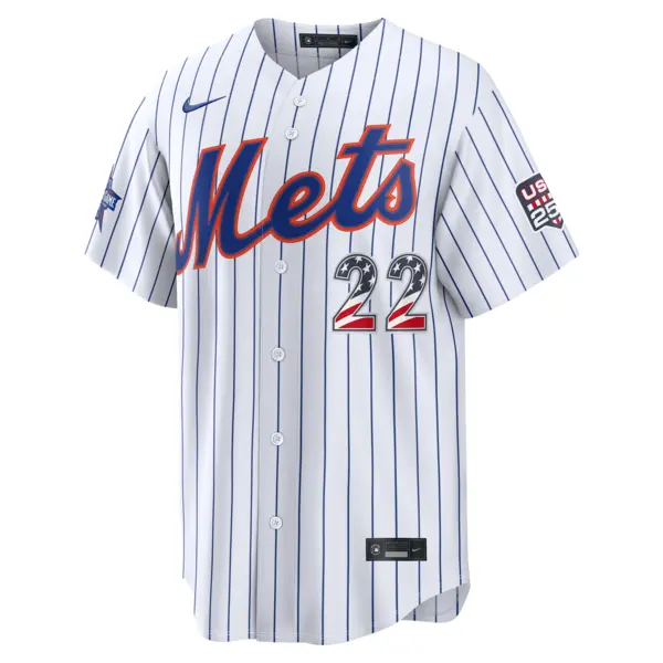 Nike Juan Soto New York Mets 2026 All-star Game Mlb Stadium Jersey - White