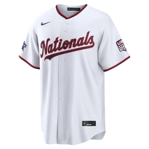 Nike Cj Abrams Washington Nationals 2026 All-star Game Mlb Stadium Jersey - White
