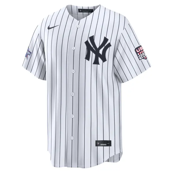 Nike Ben Rice New York Yankees Mlb Stadium Jersey - White