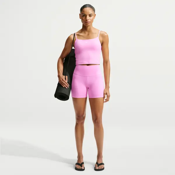 Nike One High-waisted 5" Biker Shorts - Pink