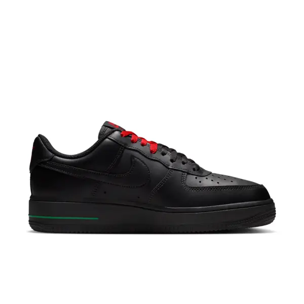 Nike Force 1 '07 Se Low Top Sneakers - Black