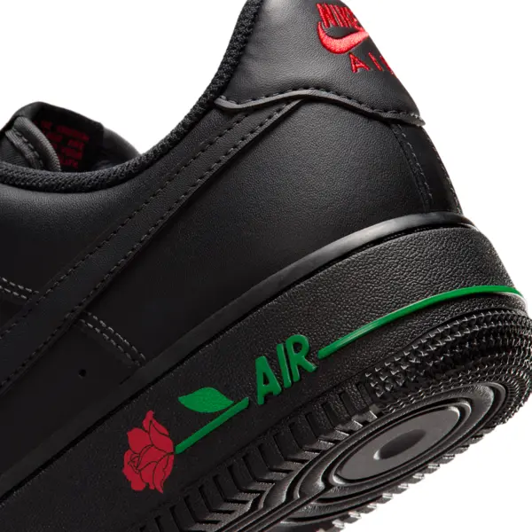 Nike Force 1 '07 Se Low Top Sneakers - Black