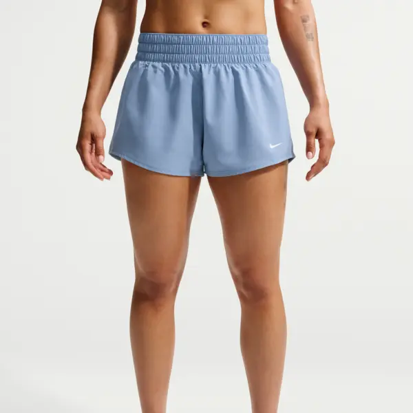 Nike One Dri-fit Mid-rise 3" Brief-lined Shorts