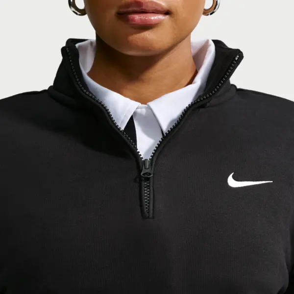 Nike Studio Fleece Medium Weight 1/4-zip Top