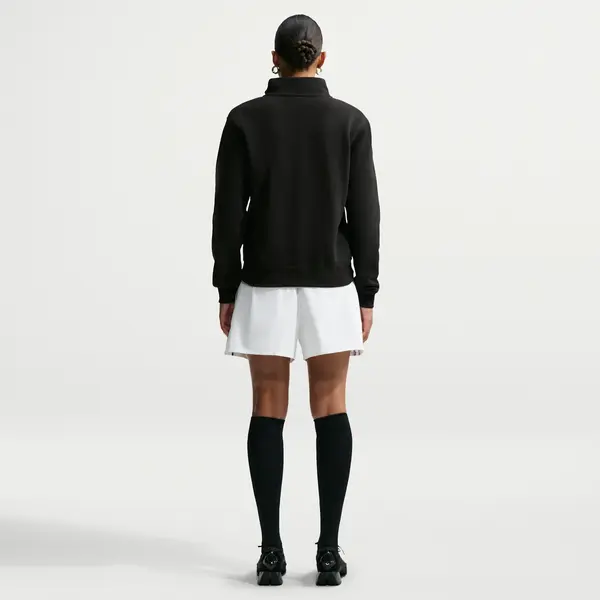 Nike Studio Fleece Medium Weight 1/4-zip Top - Black