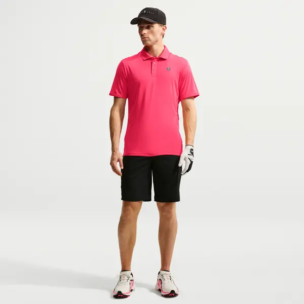 Nike Par Dri-fit Chest Logo Golf Polo