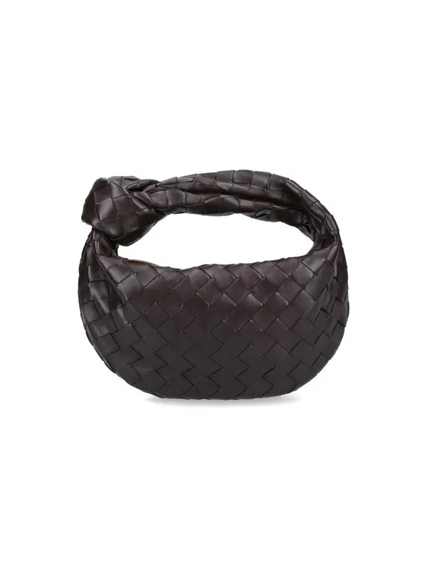 Bottega Veneta Mini Jodie Bag - Brown