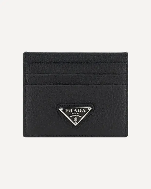 Prada Leather Card Holder