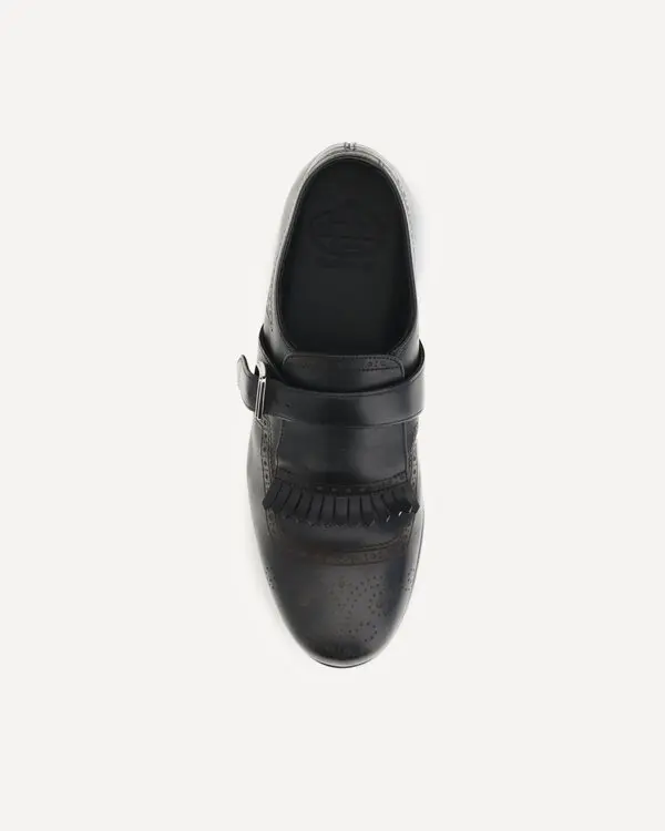 Church's Shanghai Loafers With Houndstooth Wool Inserts