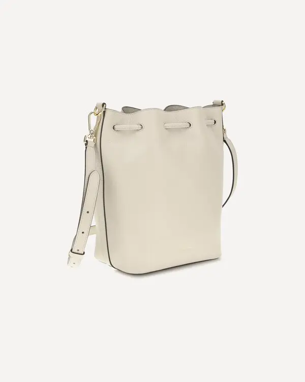 COCCINELLE Beat Generation Bucket Bag - Cream