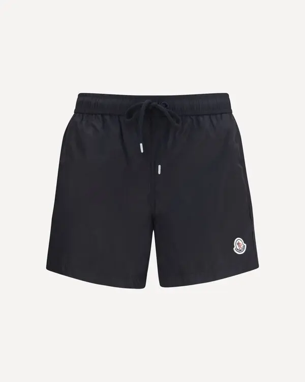 Moncler Logo Swim Shorts - Black