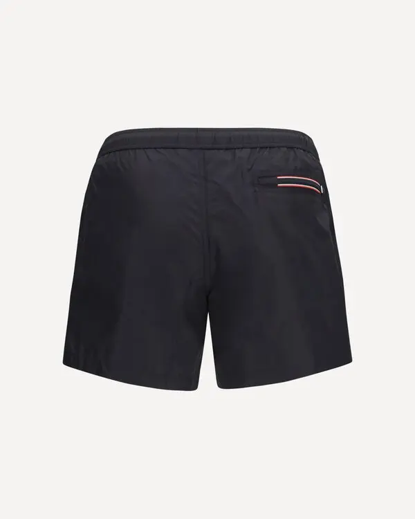 Moncler Logo Swim Shorts - Black